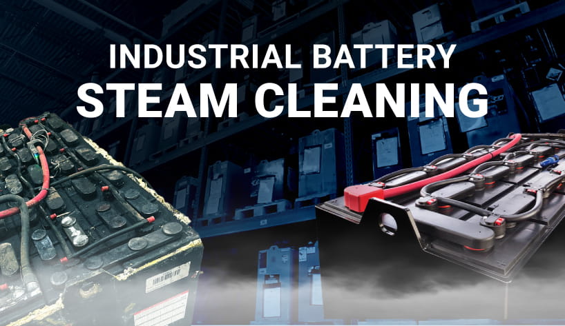 Industrial Battery Steam Cleaning | Associated